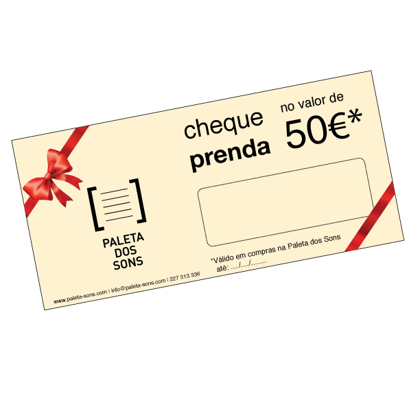 Cheque Prenda | Paleta dos Sons